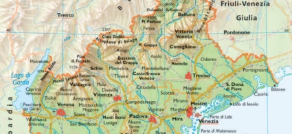 Mappa Veneto - Cartina interattiva e download mappe in pdf